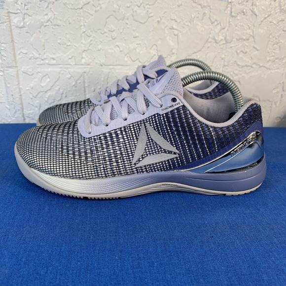 Reebok | Shoes | Reebok Nano 4 Womens Size 6 Crossfit Gray Blue ...